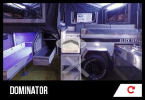 דגם Dominator דגם מקולקציית נגררי הקמפינג של Black Series