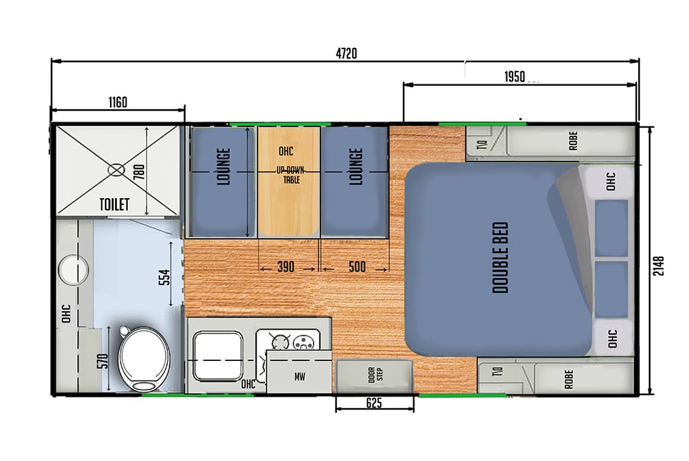 דגם HQ15 רכב הקמפינג החזק והאיכותי מבית Black Series